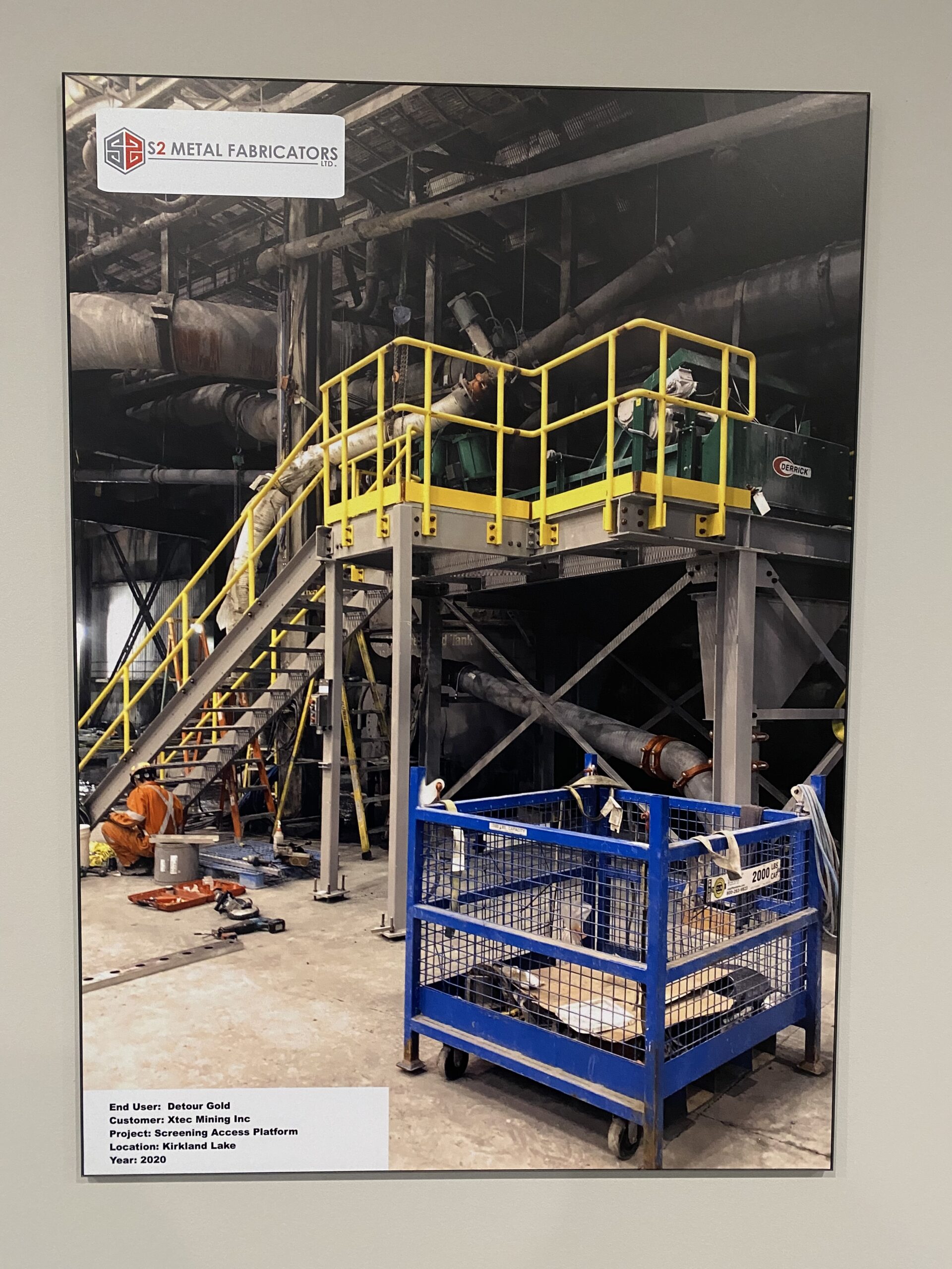 Custom Structural Steel Fabrication: Platforms & Walkways - S2 Metal ...